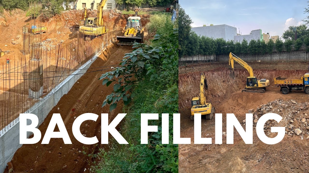 Back filling cellar works | Earth works | digging | mining | Motor works | construction works # ...