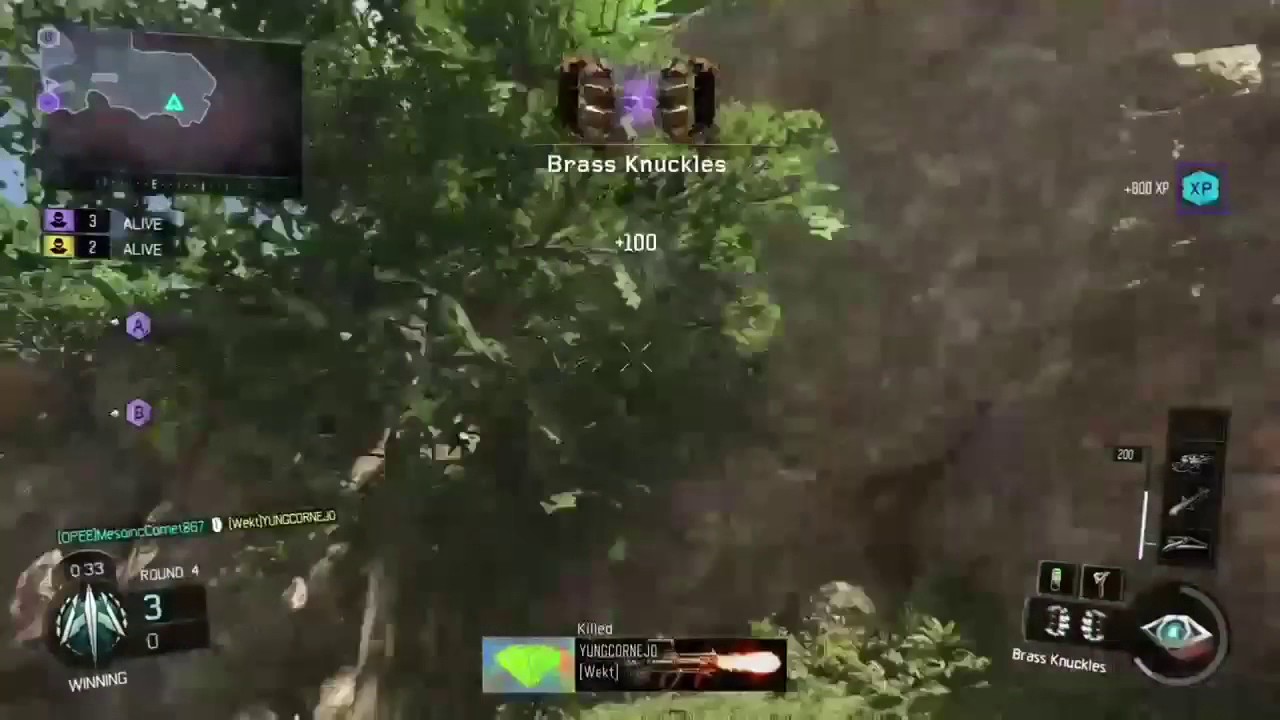 How to get on top of waterfall on bo3 - YouTube
