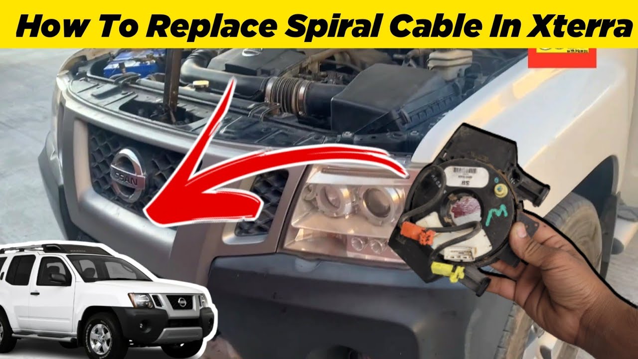 How To Replace Spiral Cable In Nissan Xterra || Guide Step By Step ...