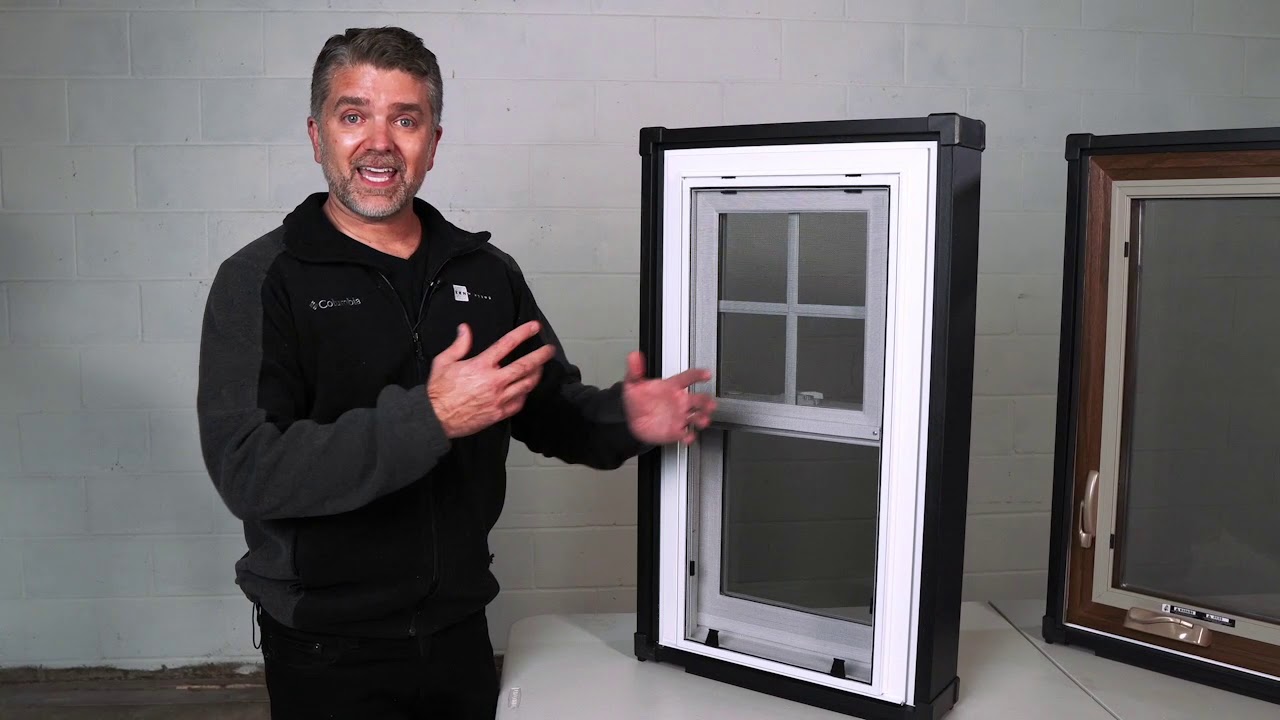 Zen Fiberglass by FiberFrame - Fiberglass Replacement Window - YouTube