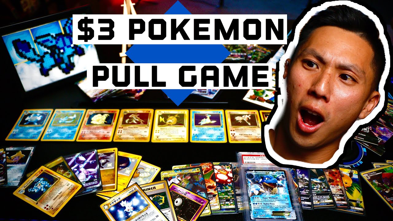 Pokemon Pull Game ANOUNCEMENT | WOTC, PSA, and Modern Sets - YouTube