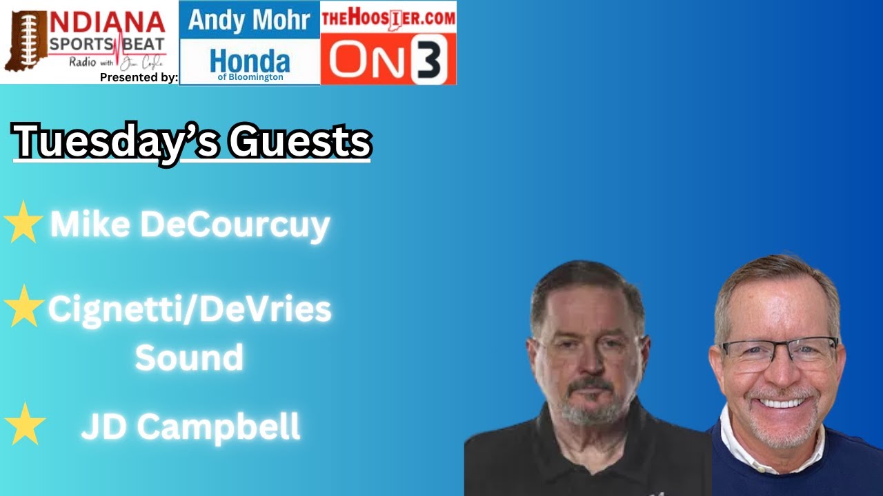 11-11-25 ISB Radio Jim Coyle with Mike DeCourcy, Cignetti/DeVries sound ...