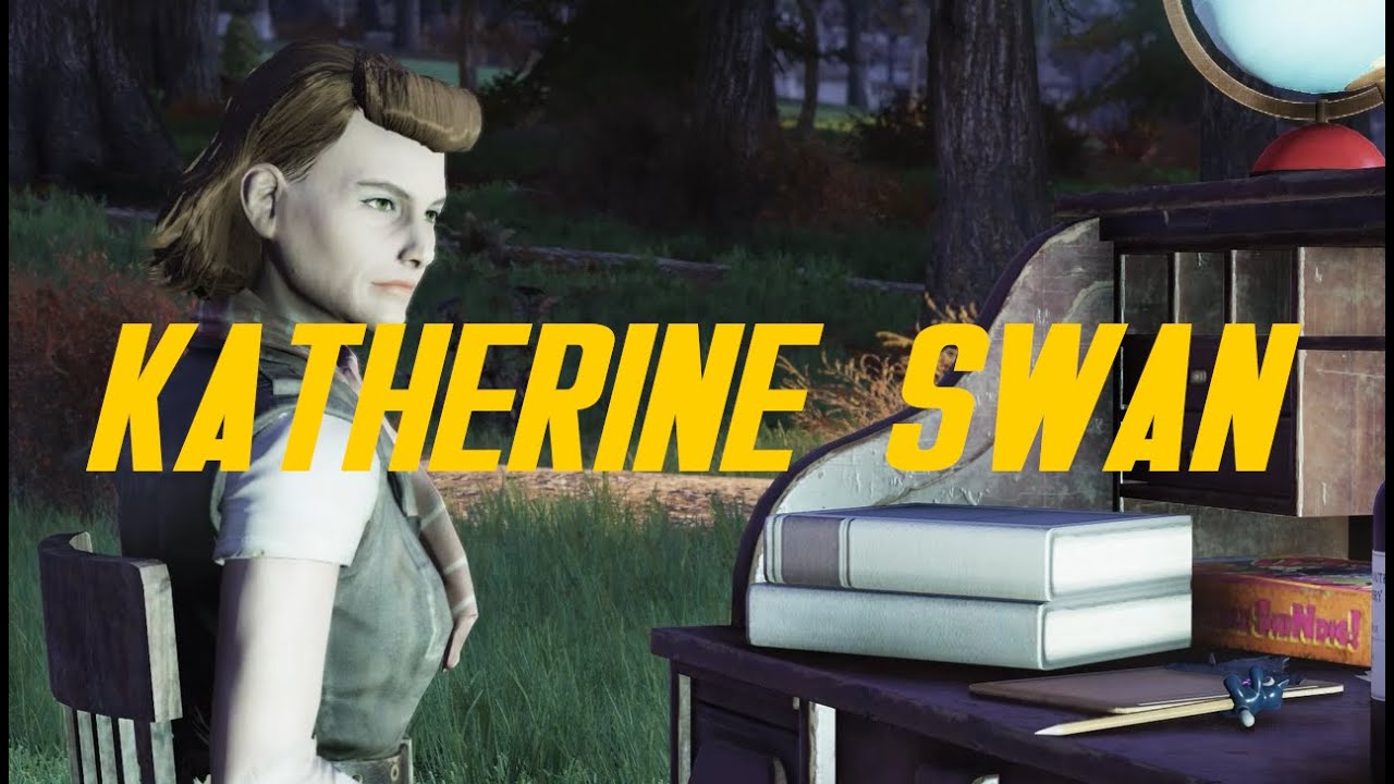 Fallout 76 - CAMP Companion Katherine Swan Lore - YouTube