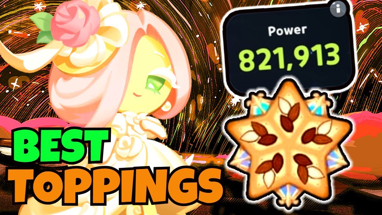 Best Build & Topping For WEDDING CAKE COOKIE in Cookie Run Kingdom ...