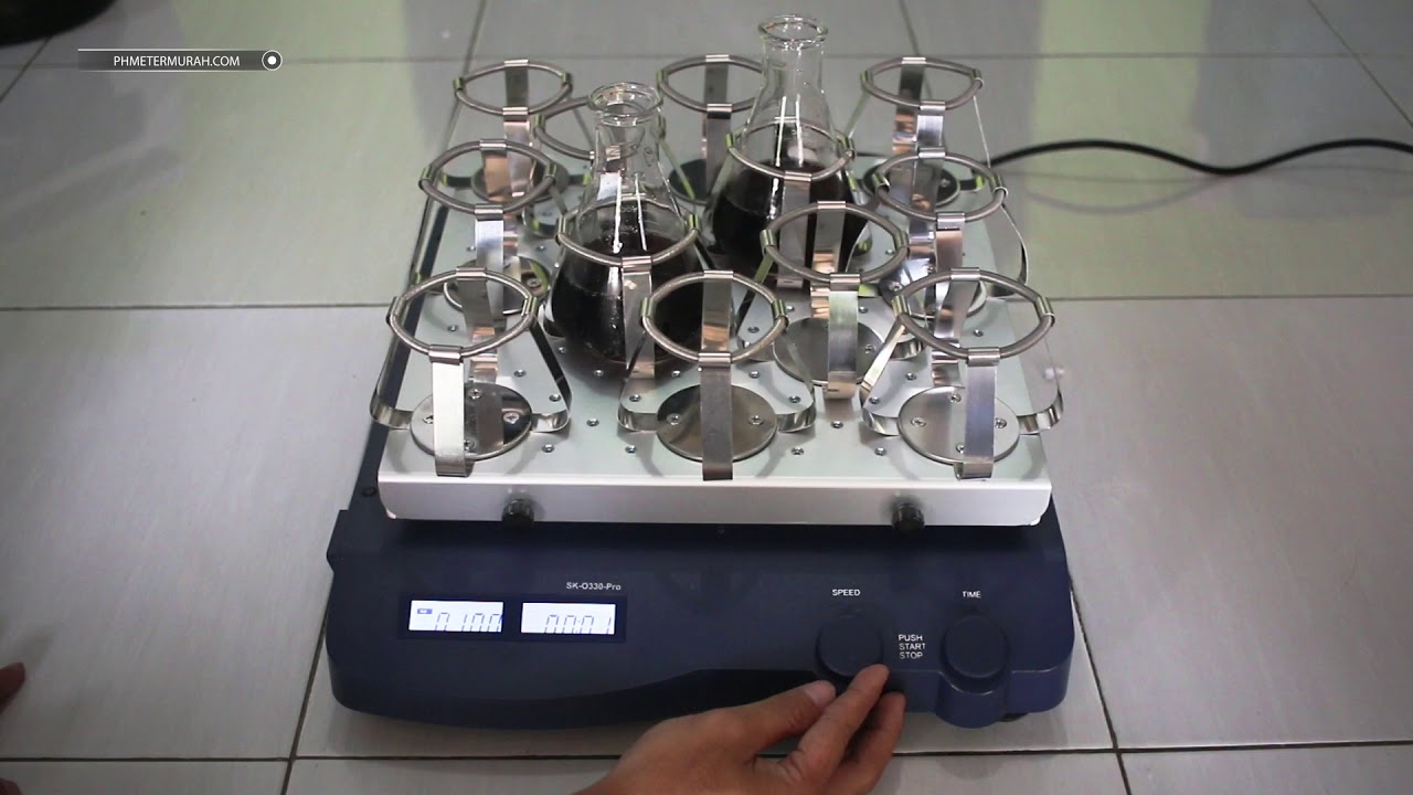 SCILOGEX SK-O330-Pro LCD Digital Orbital Shaker - YouTube