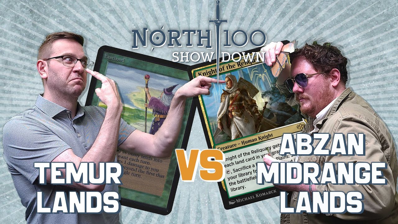 Abzan Midrange Lands vs Temur Lands || North 100 Showdown - YouTube