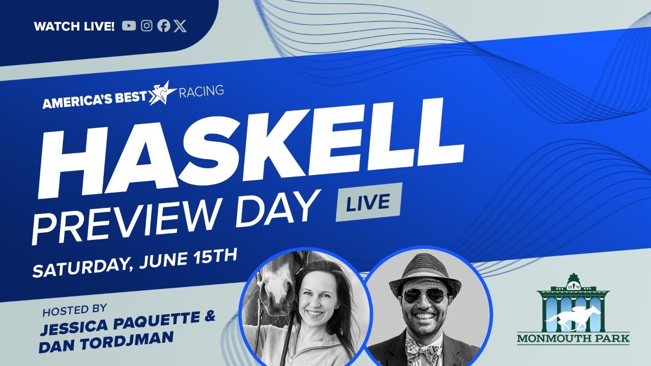 Haskell Preview Day LIVE Show from Monmouth Park - Saturday, June 15 - YouTube