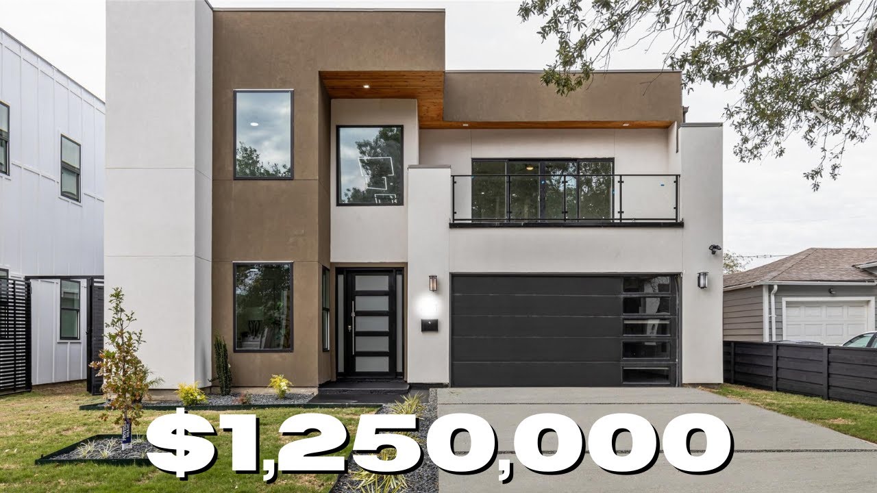 TOUR A $1.2M MODERN CONTEMPORARY HOME | Texas Real Estate | Dallas ...