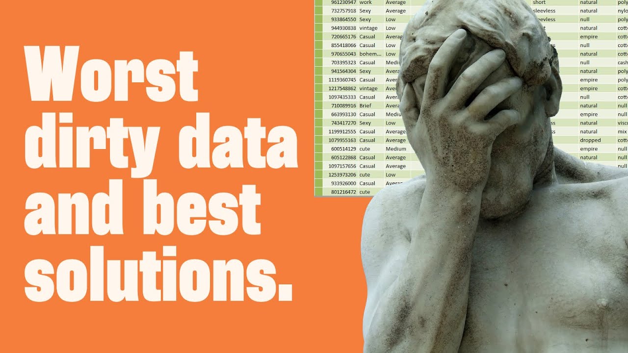 Datasets nightmares (and how to fix them) - Elevate Dataviz Show - YouTube