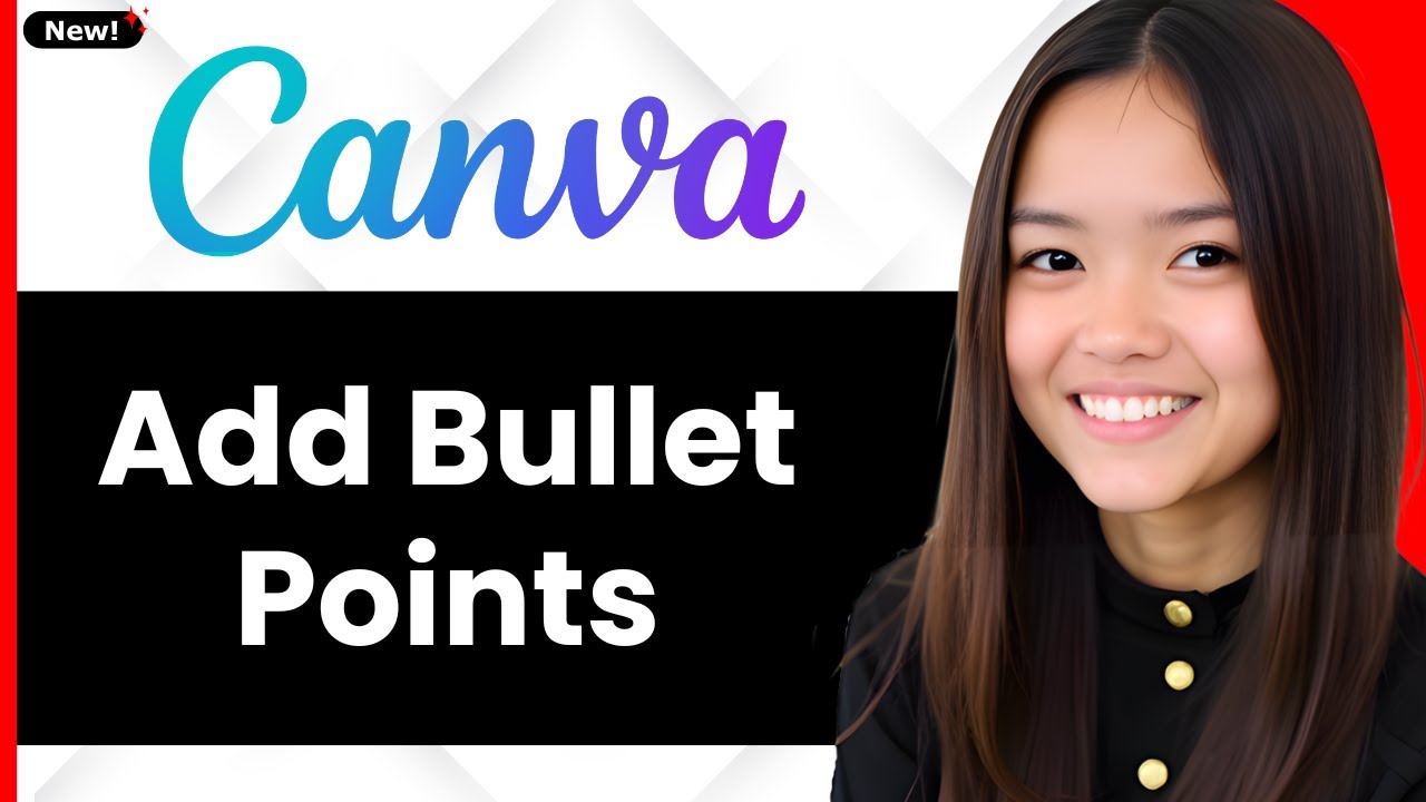 How To Add Bullet Points In Canva 2026 (Step By Step) - YouTube