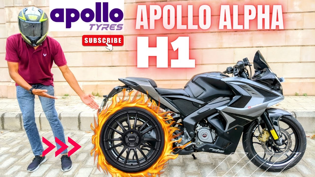 Apollo Alpha H1 Tyre In My Pulsar RS200 Best Tyres Under 10000Rs apollo-alpha-h1-tyre-in-my-pulsar-rs200-best-tyres-under-10000rs