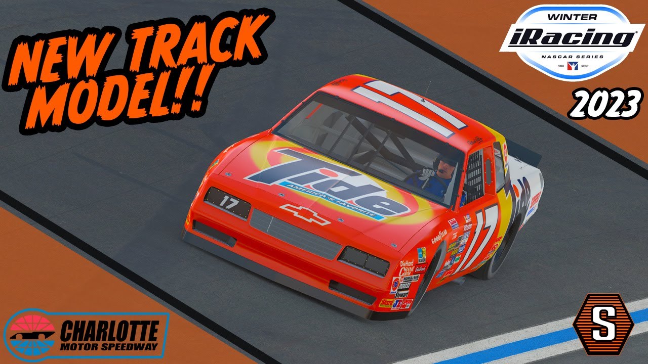 2023 NASCAR Winter iRacing Series at Charlotte - New Track Model ...