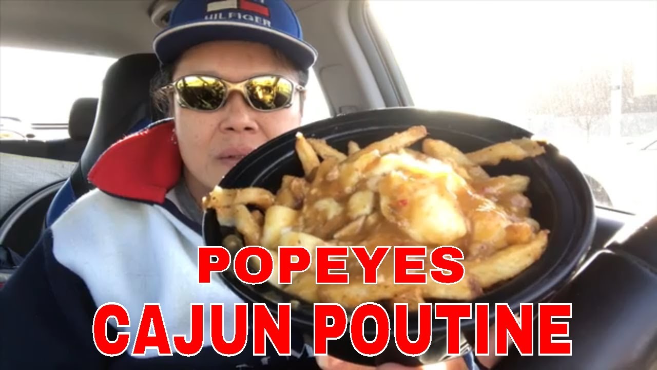 POPEYES Cajun Poutine | Review - YouTube