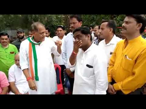 Morar nadi ke badlta hue roop ke liye vidayak ji ne Ajay Shrivastava ...