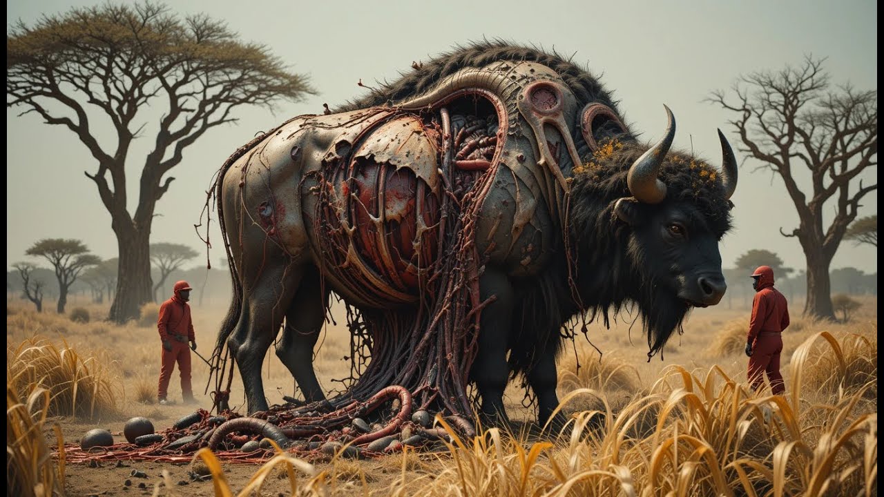 Rescue Stories: Rescue Team Saves Buffalo From Swarm of Bees #animation ...