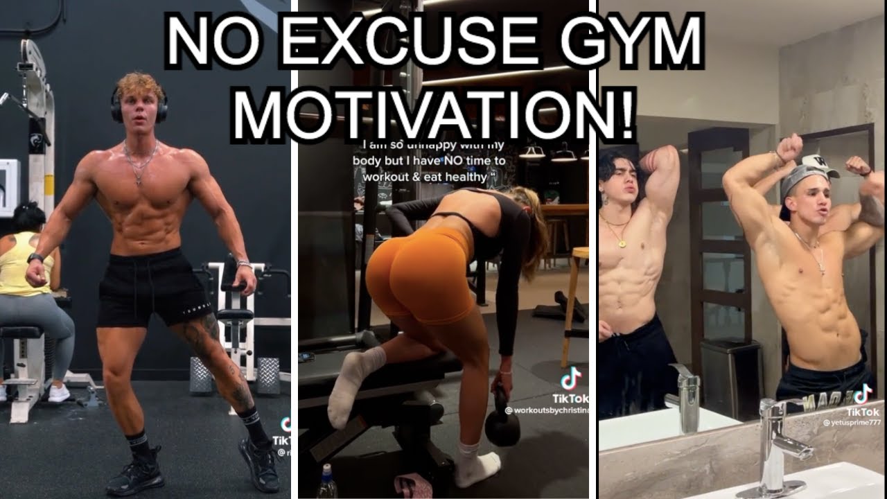 no excuses, gym etiquette and gym motivation - YouTube
