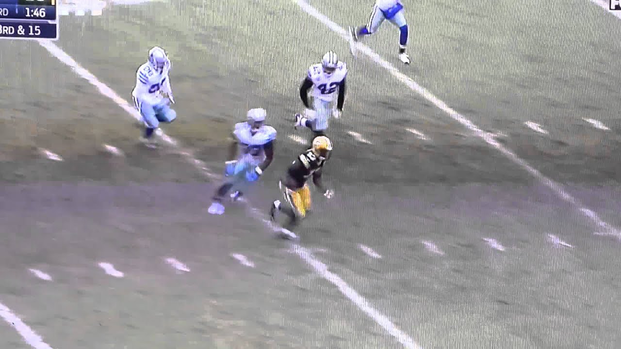 Davante Adams 46 yard touchdown vs Cowboys - YouTube