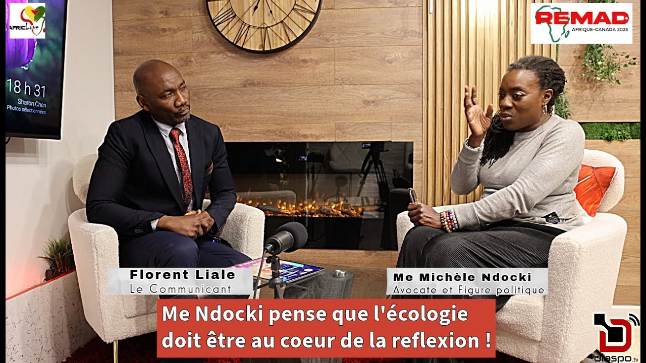 Me Michèle Ndoki réagit au Canada - YouTube