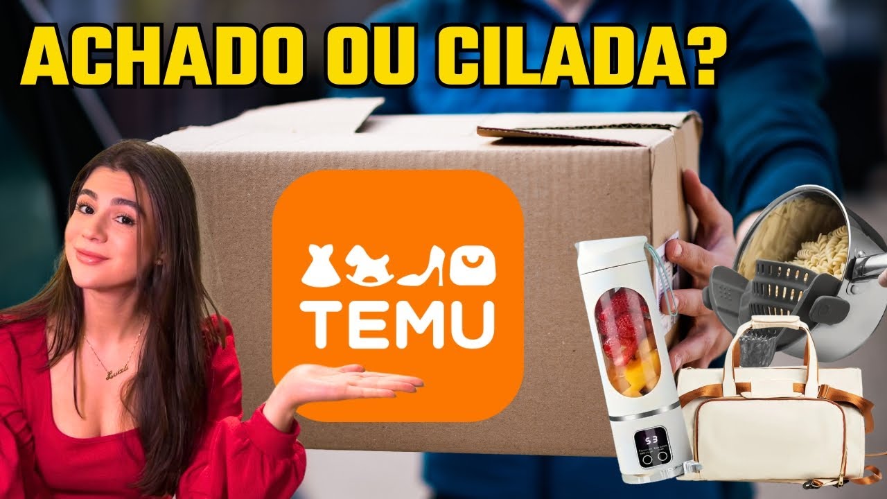 TESTANDO PRODUTOS DA TEMU! Vale a Pena Comprar? Unboxing Temu. - YouTube
