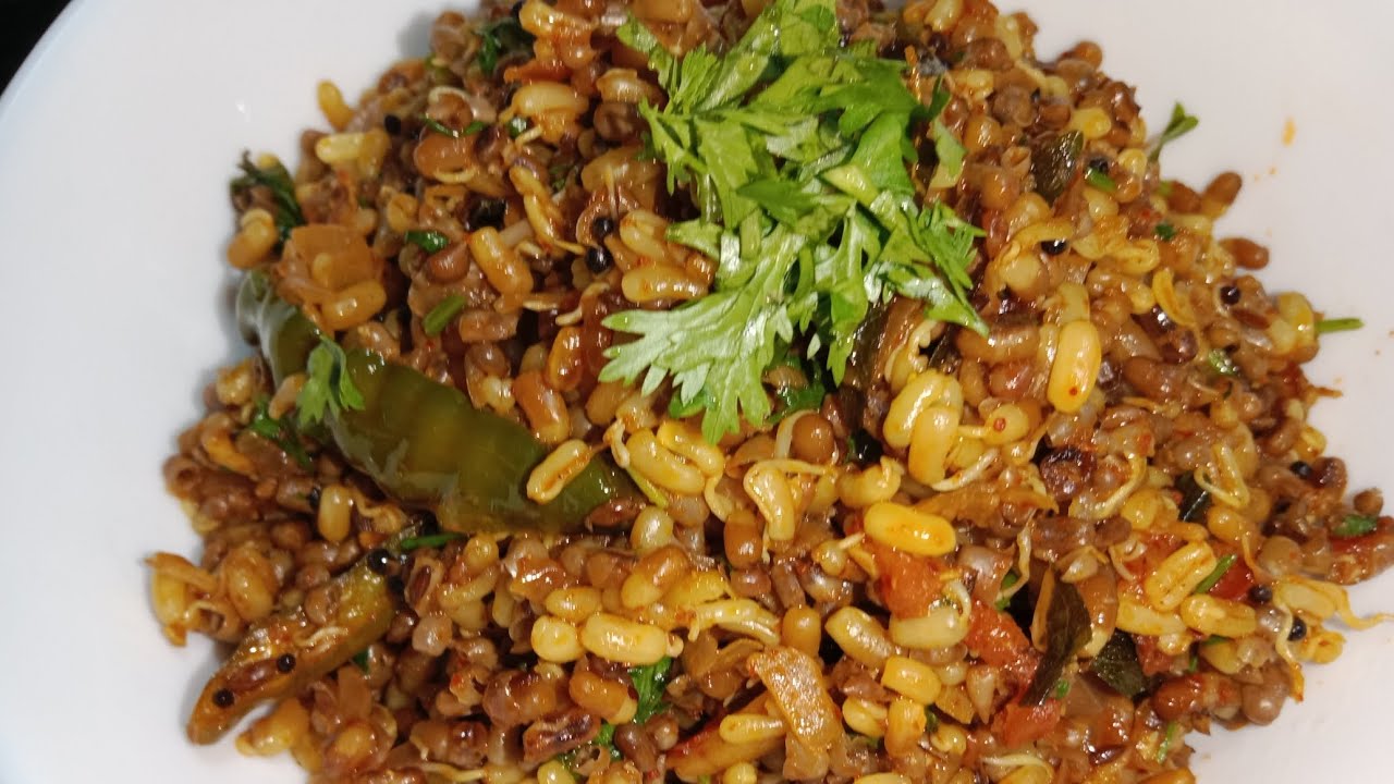 Matki ki Sabji (Dry) Recipe - YouTube