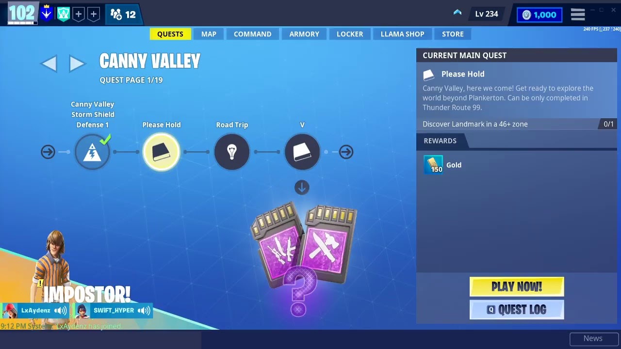 stw msk carry join for free mythic - YouTube