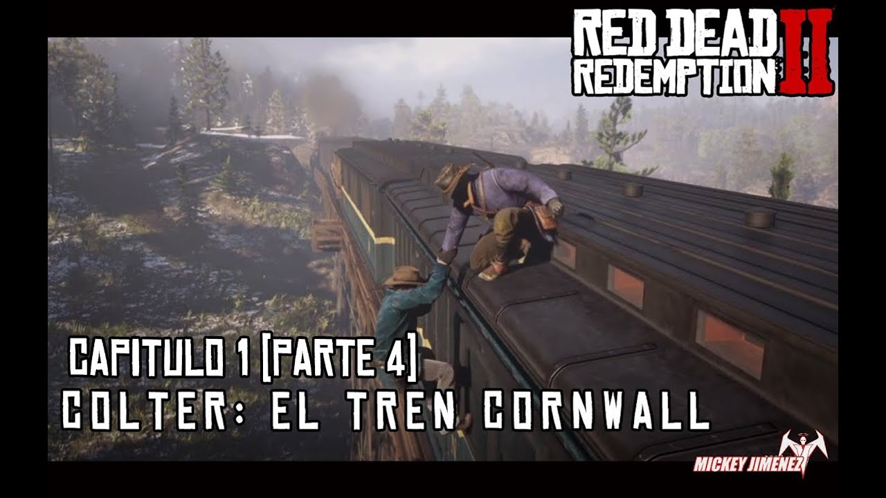 RDR 2 - CAP 1 - COLTER Pt. 4 - Robo al Tren Cornwall - YouTube