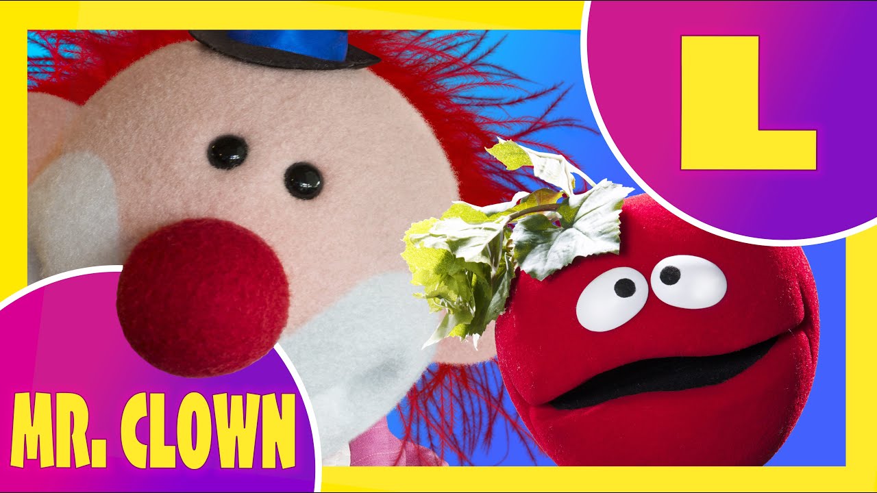 Mr. Clown's FUN Alphabet Challenge - THE LETTER "L" - YouTube
