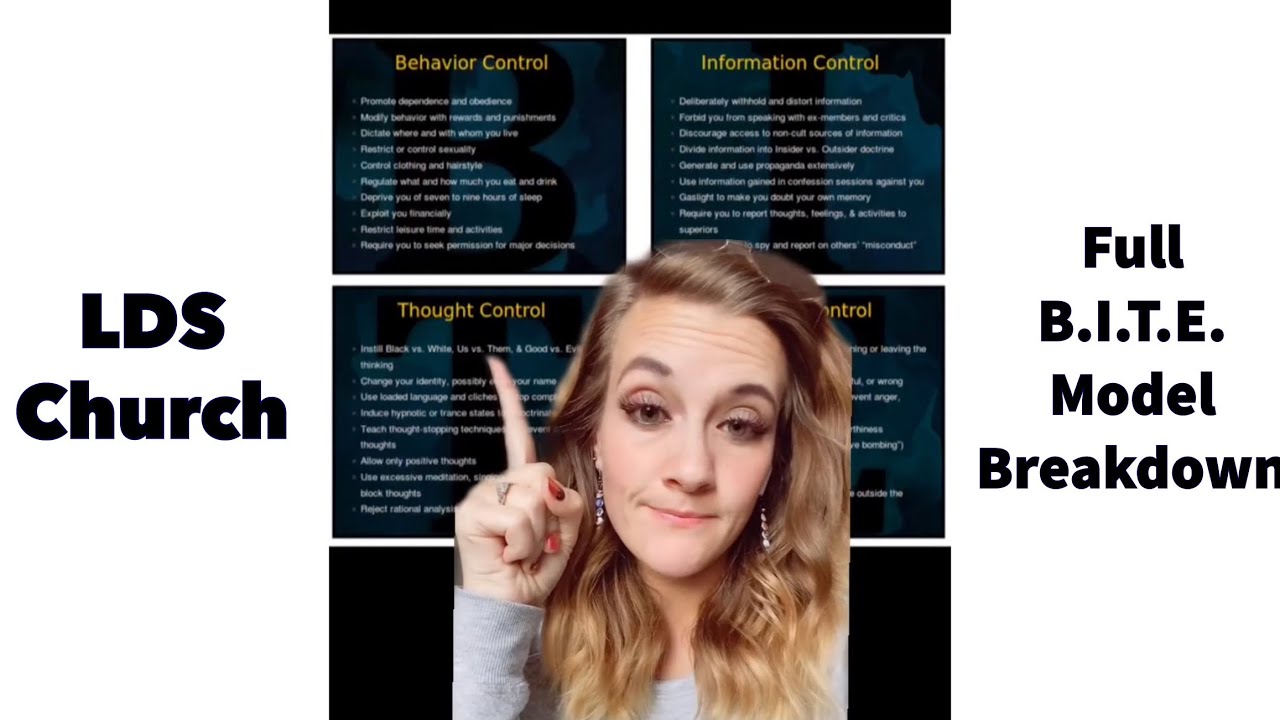 Mormon Church = Cult? B.I.T.E. Model Breakdown (Full Series) - YouTube