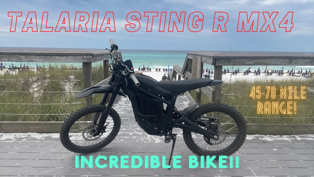 Talaria Sting R MX4 TOP SPEED run and ride around town #talariasting # ...