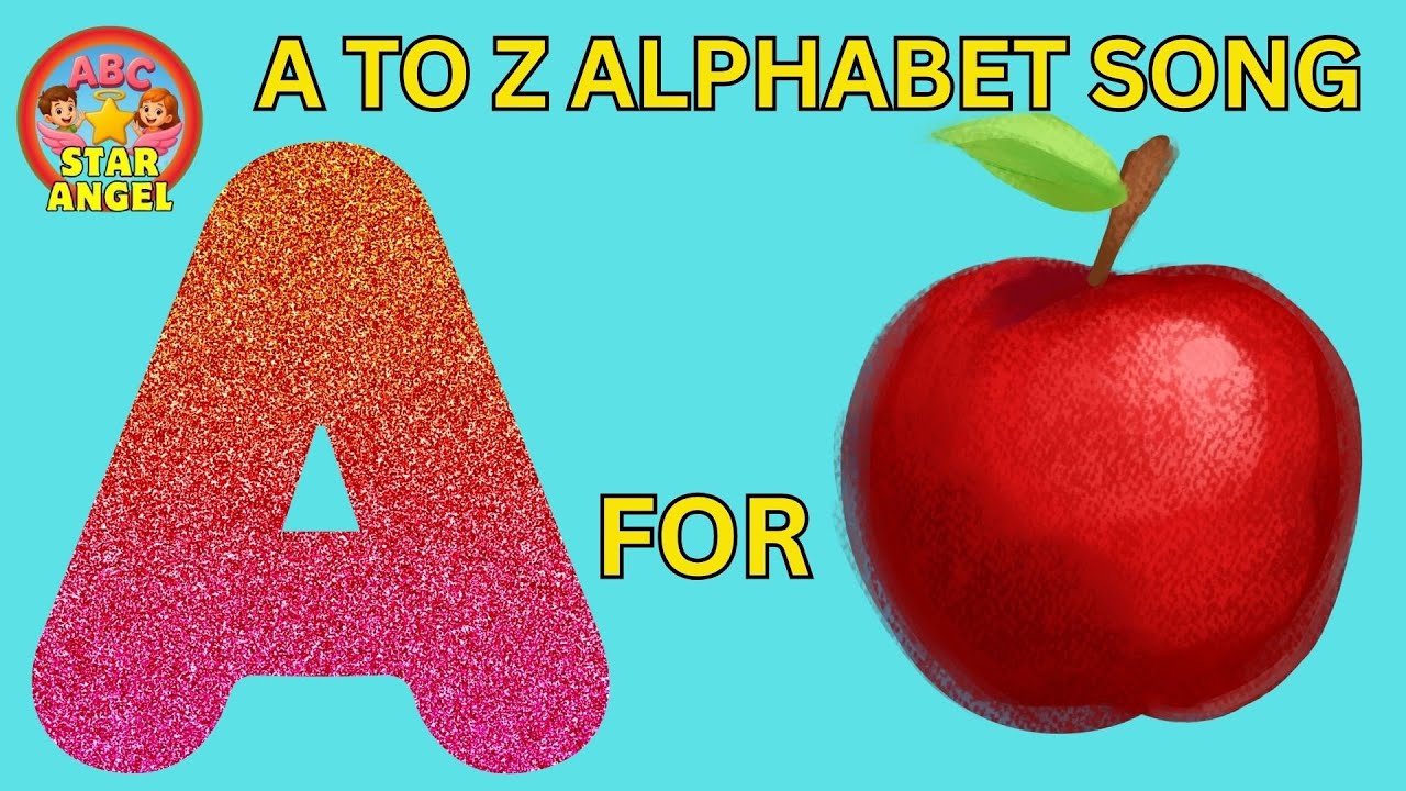 ABC Song for Small Children | A to Z Alphabet with Music | Nursery ...