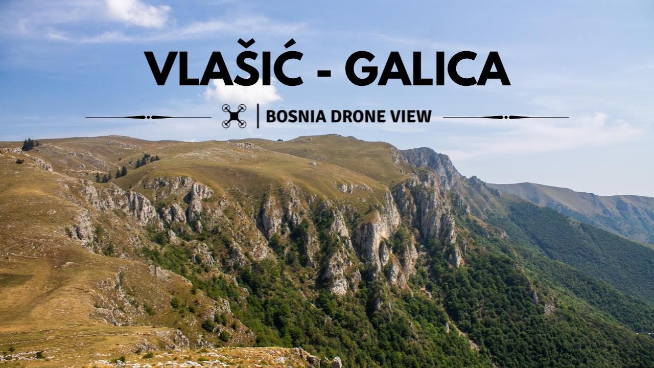Vlašić - Galica I Bosnia Drone View - YouTube