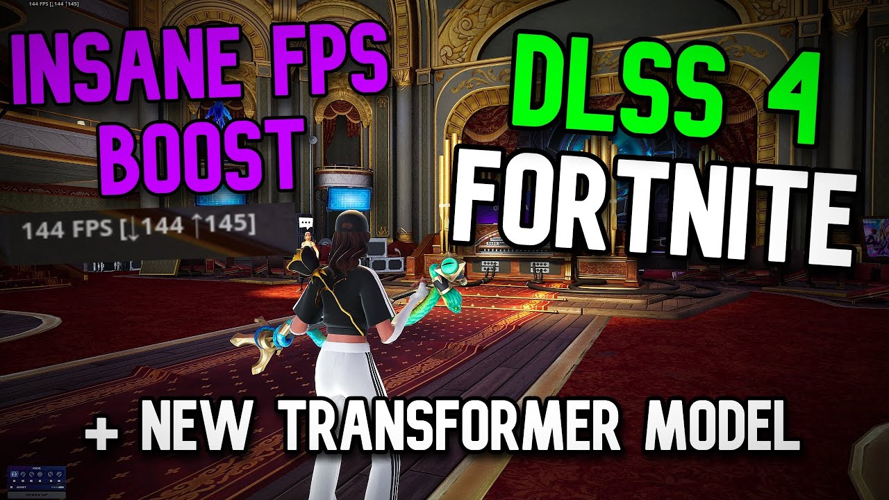 How to install DLSS 4 into FORTNITE | TUTORIAL *Insane FPS BOOST with no quality loss* - YouTube