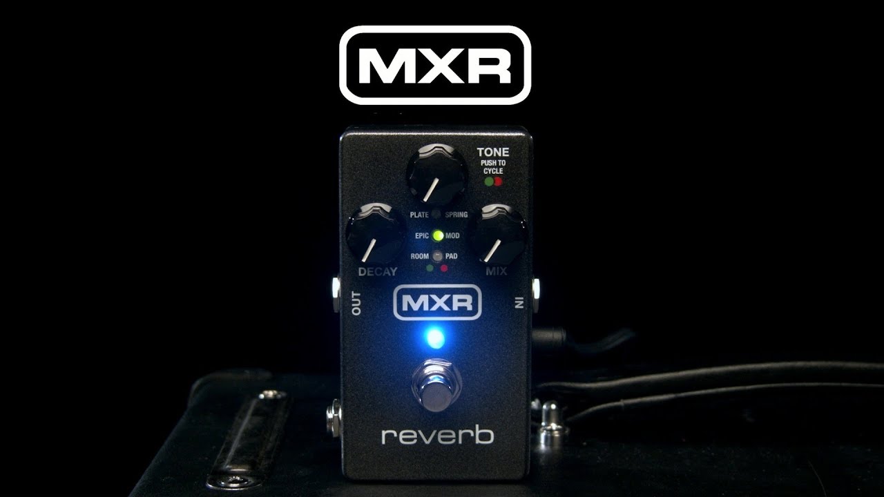 MXR M300 Reverb | Gear4music demo - YouTube