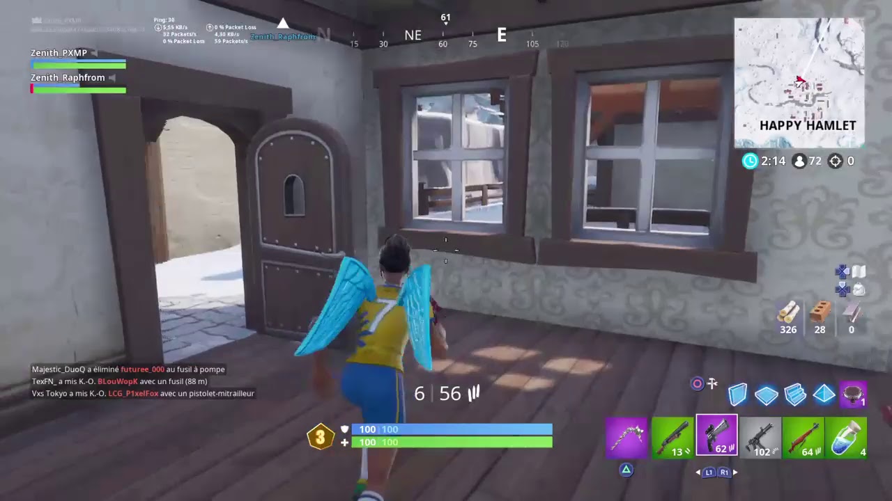 LIVE FORTNITE FR PS4 /ON FAIT LE TOURNOI DUO FT w PXMP/ Team Zenith ...