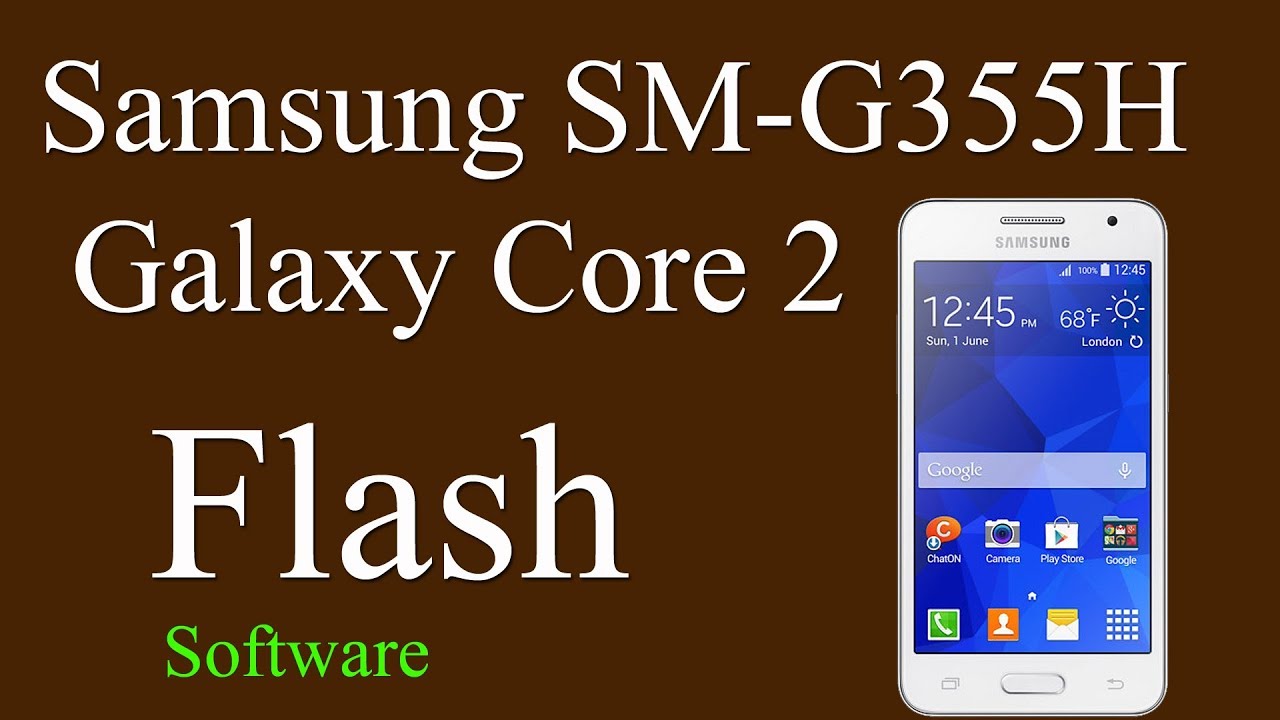 Samsung SM G355H Galaxy Core 2 Flash - YouTube