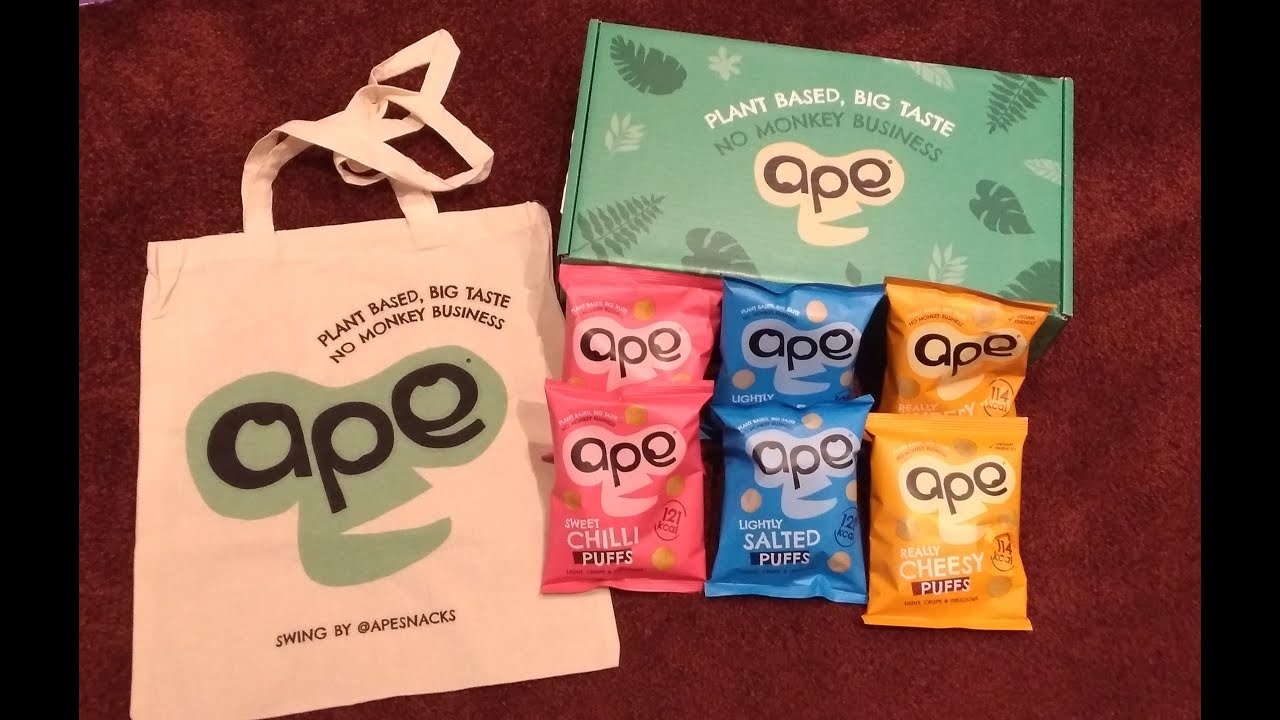 Ape Snacks for Kids - Sweet Chilli, Lightly Salted & Really Cheesy ...