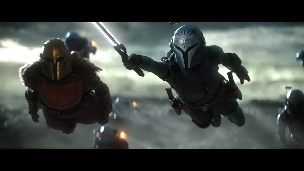 The Mandalorian - The Mandalorians arrive at the Imperial base (4K HDR ...