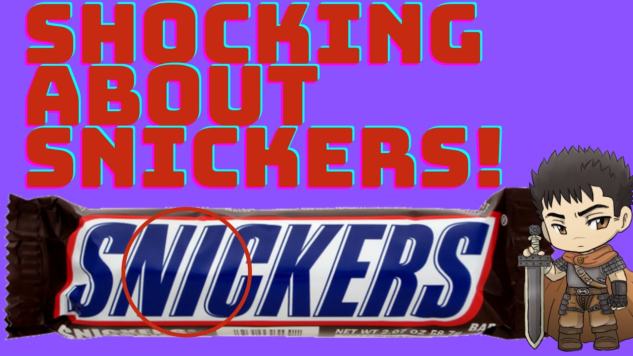 Innocent SNICKERS Bars CUT in HALF - YouTube