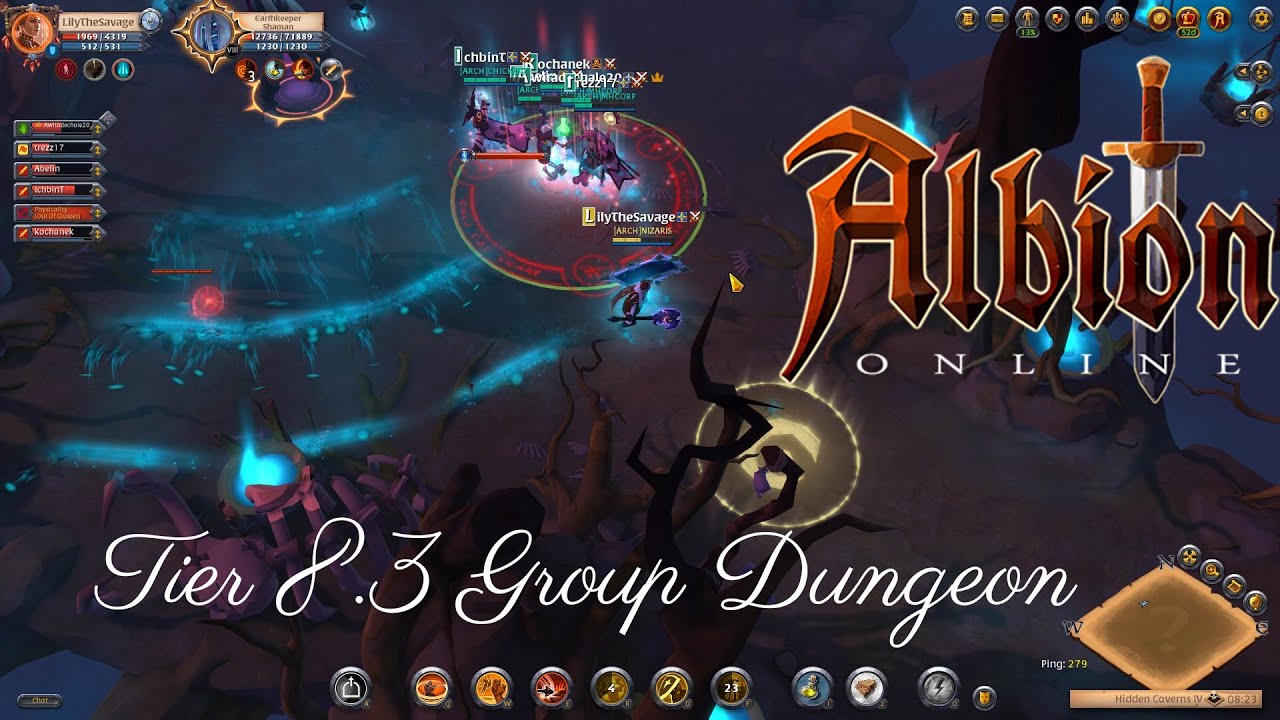 Albion Online - Tier 8.3 Group Dungeon - Earthkeeper Shaman - 4.2mil ...