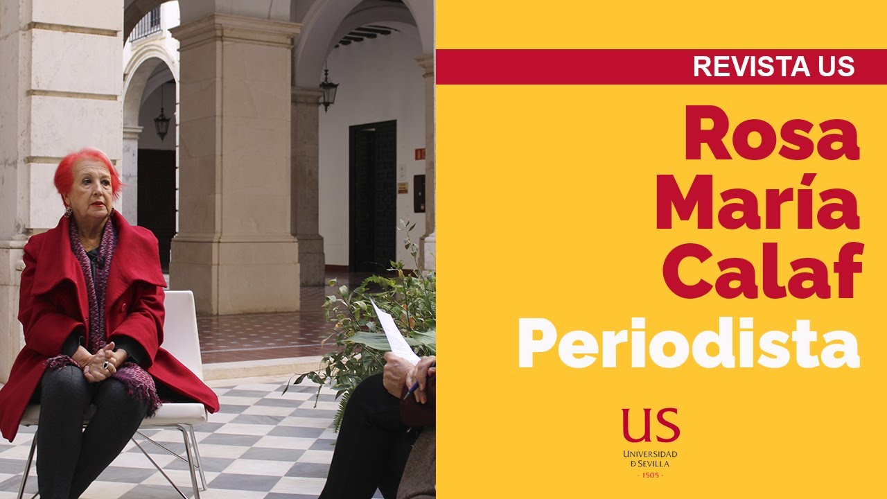 Rosa María Calaf. Periodismo [Revista US] - YouTube