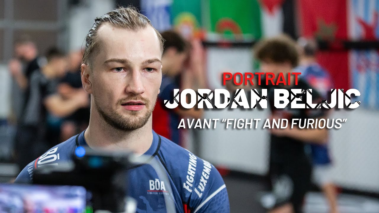 Jordan Beljic se prépare à entrer dans la cage du Fight and Furious ...