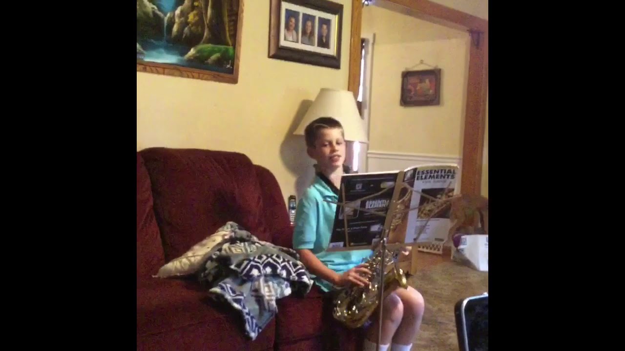 Saxophone and Halloween costume - YouTube