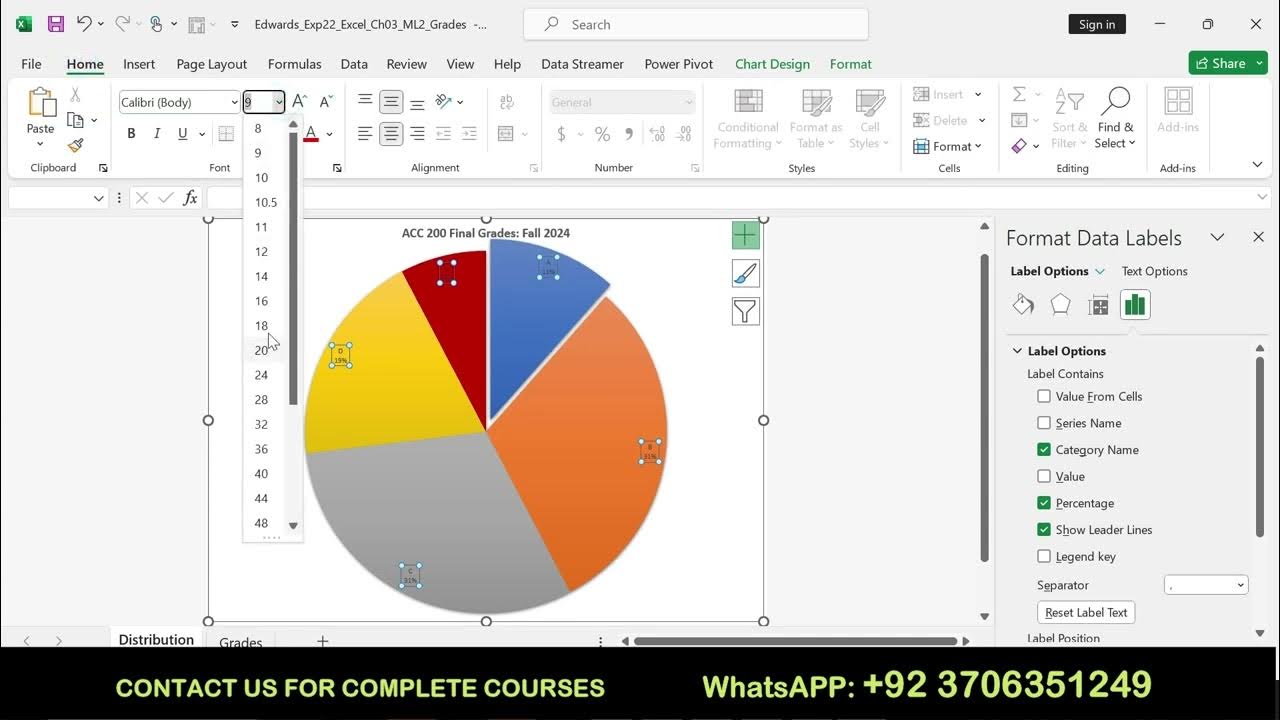 Exp22_Excel_Ch03_ML2_Grades | Excel Chapter 3 Mid-Level 2 - Grade Analysis_Myitlab_Excel_Ch03 ...