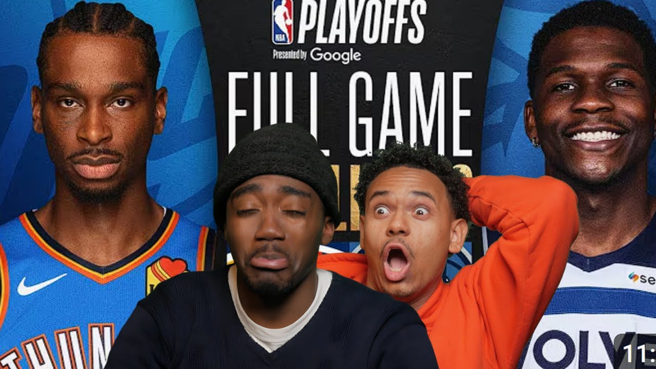 #1 THUNDER at #6 TIMBERWOLVES | GAME 3 HIGHLIGHTS | TRF Reaction - YouTube
