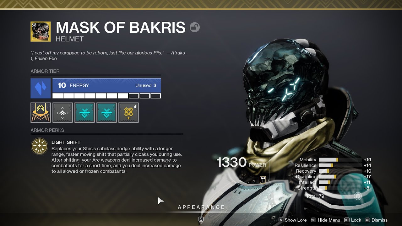 Mask of Bakris with Hero of ages chain reaction and 4th horseman ...