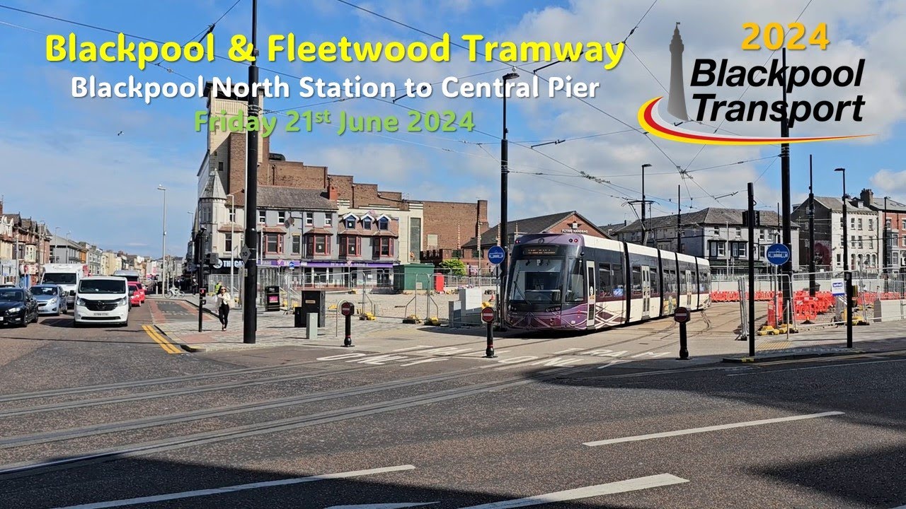 585 - Blackpool & Fleetwood Tramway: Blackpool North Station - Coral ...