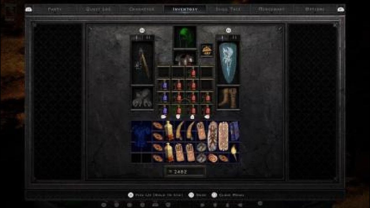 D2R Ohm Rune on the 1st run to Diablo - YouTube