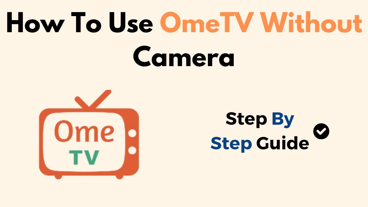 How To Use OmeTV Without Camera - YouTube