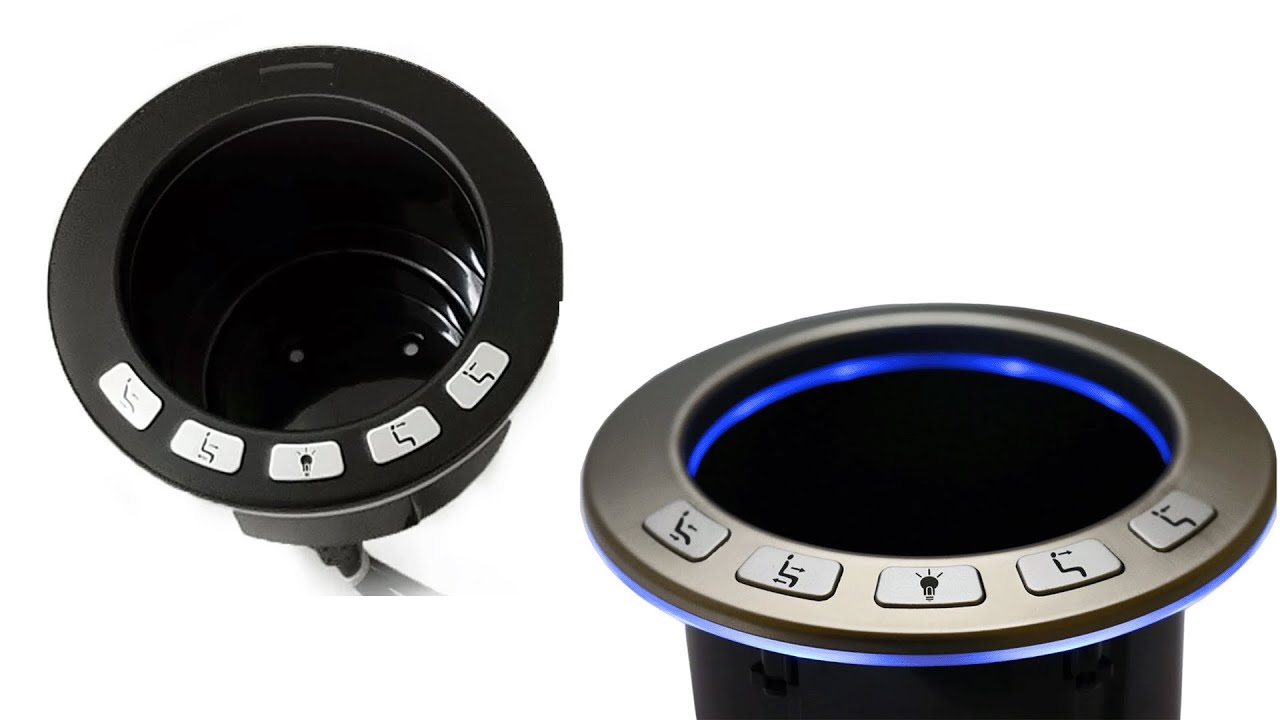 Replacement Cupholder - Black 5 Button Power Recliner Control with ...