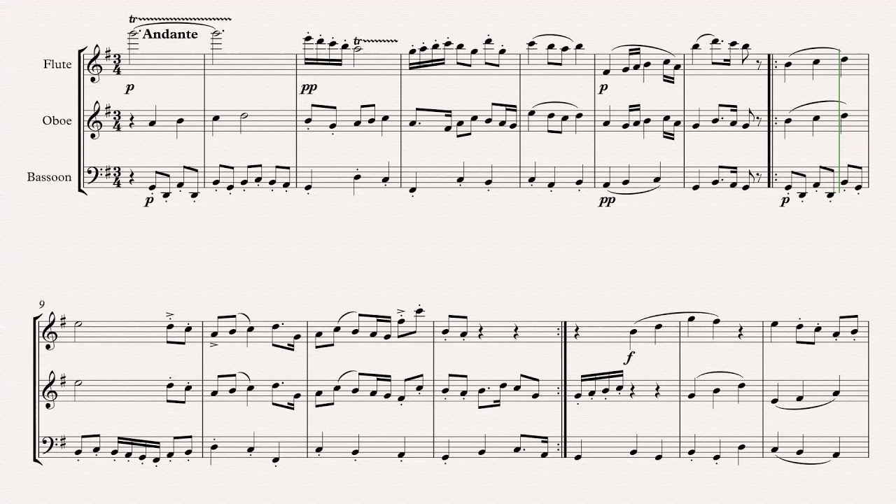 Woodwind Trio- The Syncopated Dance - YouTube